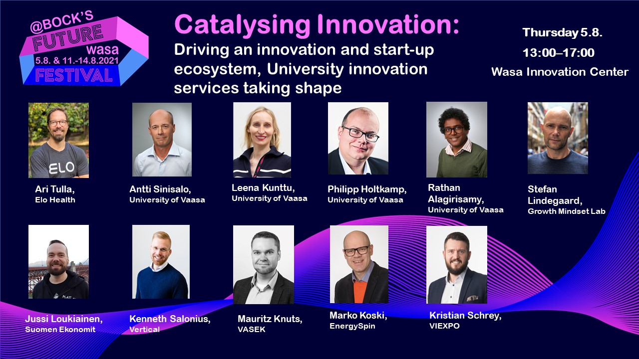 Catalysing Innovation: Driving an innovation and start-up ecosystem ...